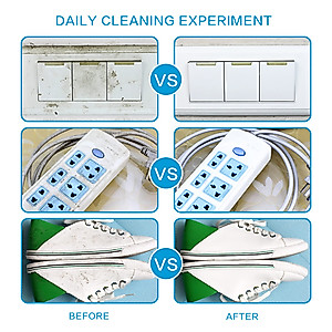 50PCS Magic Cleaning Sponge Eraser Sheets, Reusable Thin Nano Cleaner Pads Eraser Wipes for Kitchen Shoe Furniture Bathroom Shower Sink Hard-to-Reach Places