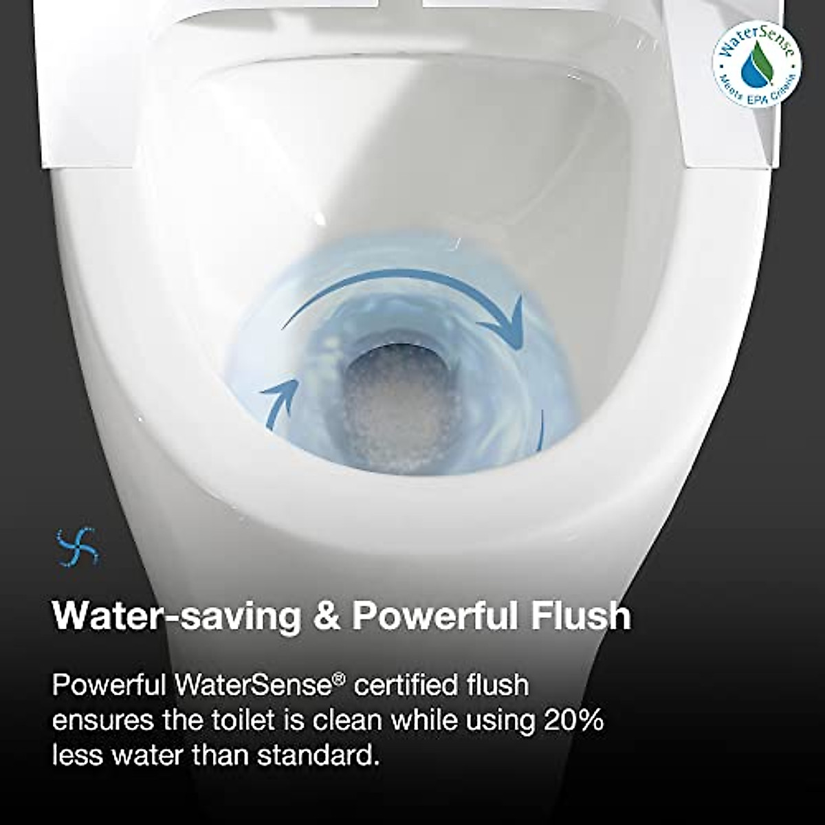 OVE Decors Yosemite Smart Toilet with Integrated Bidet Seat, Heated Seat with Auto Flush and Warm Water and Multi Function Remote Control, White