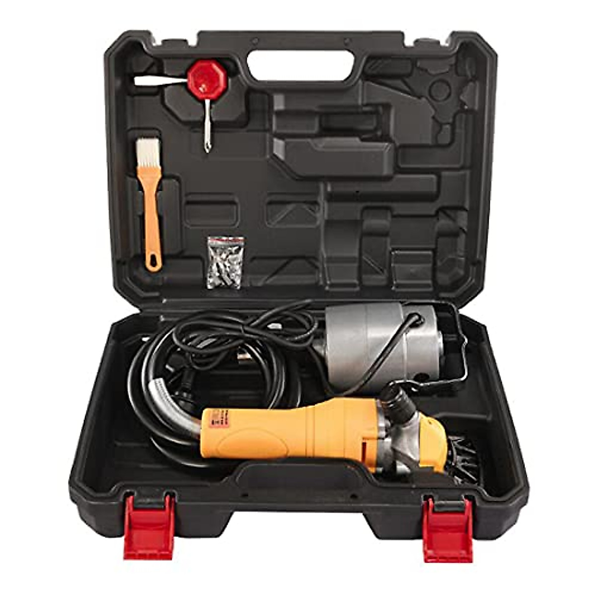 SHengwin Electric Sheep Clippers, 1000W Professional Wool Shearing Machine 110V Sheep Shears with 2 Blades