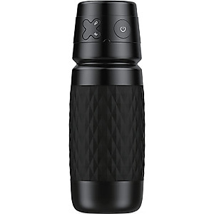 Male Masturbator Sex Toys for Men - Male Sex Toy Penis Pump with 3 Suctions & 4 Vibrations, Mens Sex Toys with 3D Sleeve, Hands Free Masturbators Blowjob Adult Toys, Silicone Shell Male Stroker(Black)