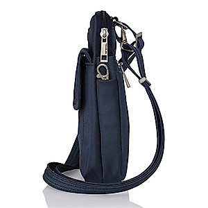 Travelon Anti-Theft Signature Slim Pouch (Blue - Exclusive Color)