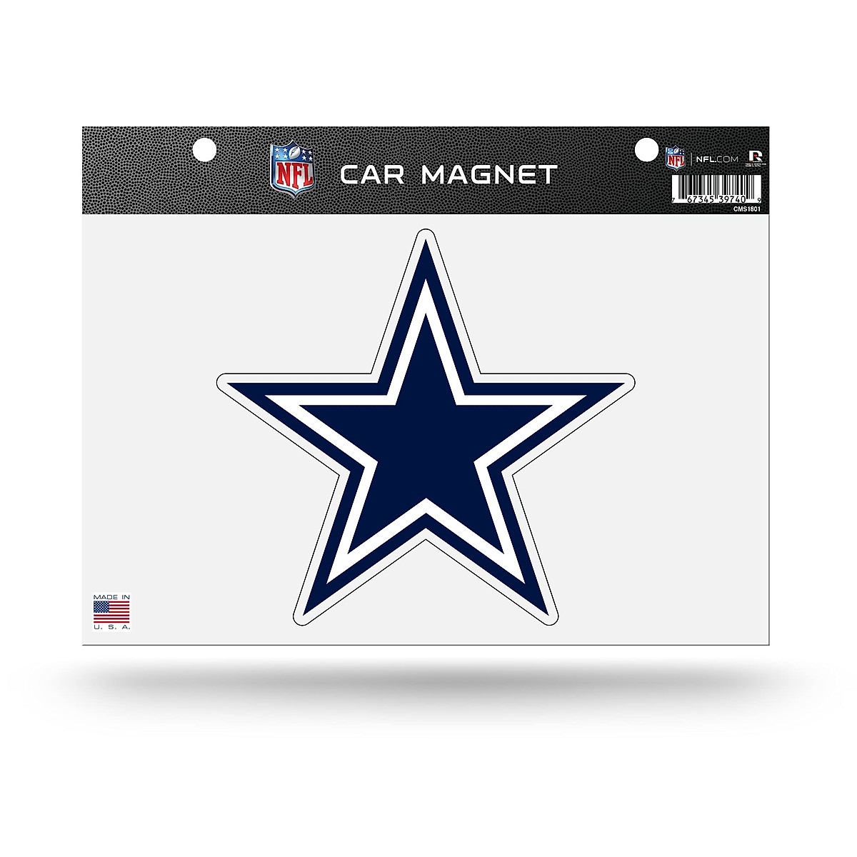 Rico Industries NFL Football Dallas Cowboys Approx 8.5" 11" Diecut Magnet to Display on Fridge/Vehicle/Locker