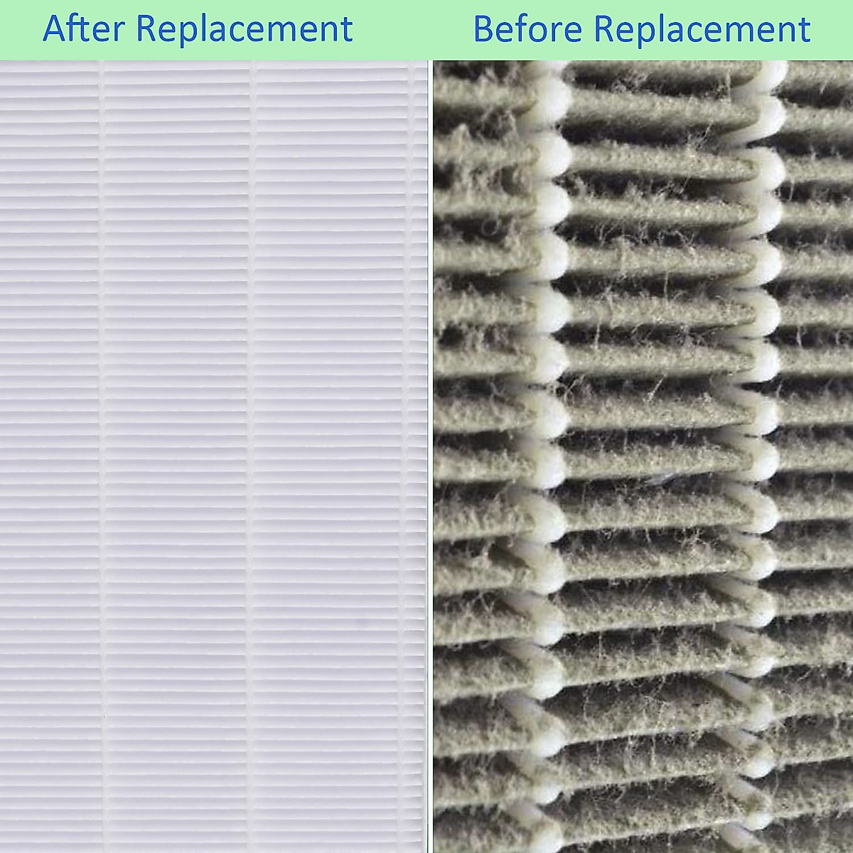 1512HH Filter, Compatible with Coway air Purifier AP-1512HH,AP-1512HH-FP,AP-1518R,AP-1519P filter Set 1 True HEPA Replacement Filter, With 4 Carbon Filters for AP1512HH Air Purifiers 3304899