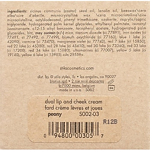 stila Convertible Color Dual Lip And Cheek Cream, Peony