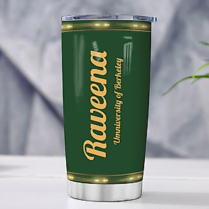 wowcugi Personalized Graduation Tumbler Senior Class Of 2025 Custom Cups with Lid 20oz 30oz Coffee Mugs Graduation Gifts Masters Tumblers for Men Women Graduating Daughter Son (Green)