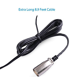 LotFancy 24V 2A Battery Charger for Electric Scooter, Wheelchairs, for Jazzy Power Chair, Pride Mobility, Shoprider, Drive Medical, Bladez, Elite Traveller