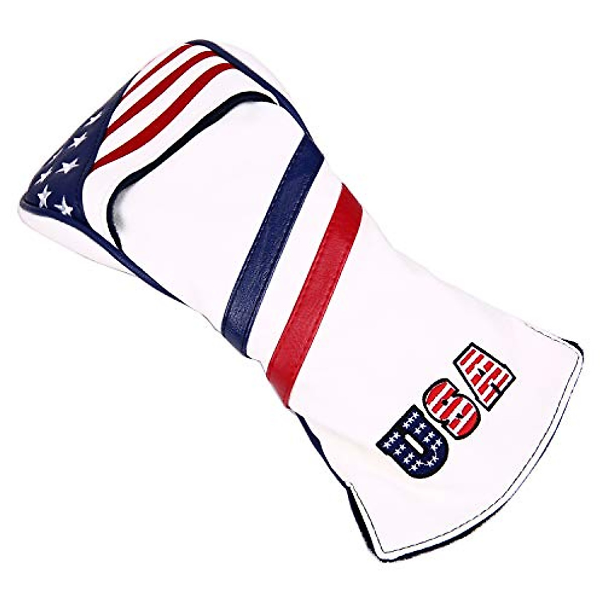 4pcs/Set 1 3 5 UT Golf Head Covers USA Stars and Stripes Driver Fairway Wood Hybrid Head Covers