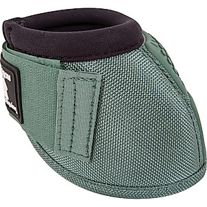 Classic Equine No Turn Flexion Bell Boots, Spruce, Medium