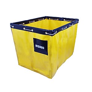 HIGOOD Replacement Liner, Vinyl, 12bushel, Yellow, 36"L X 26"W X 28"H Capacity