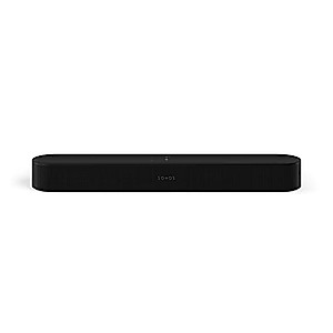 Sonos Beam (Gen 2). The compact smart soundbar for TV, music and more. (Black)