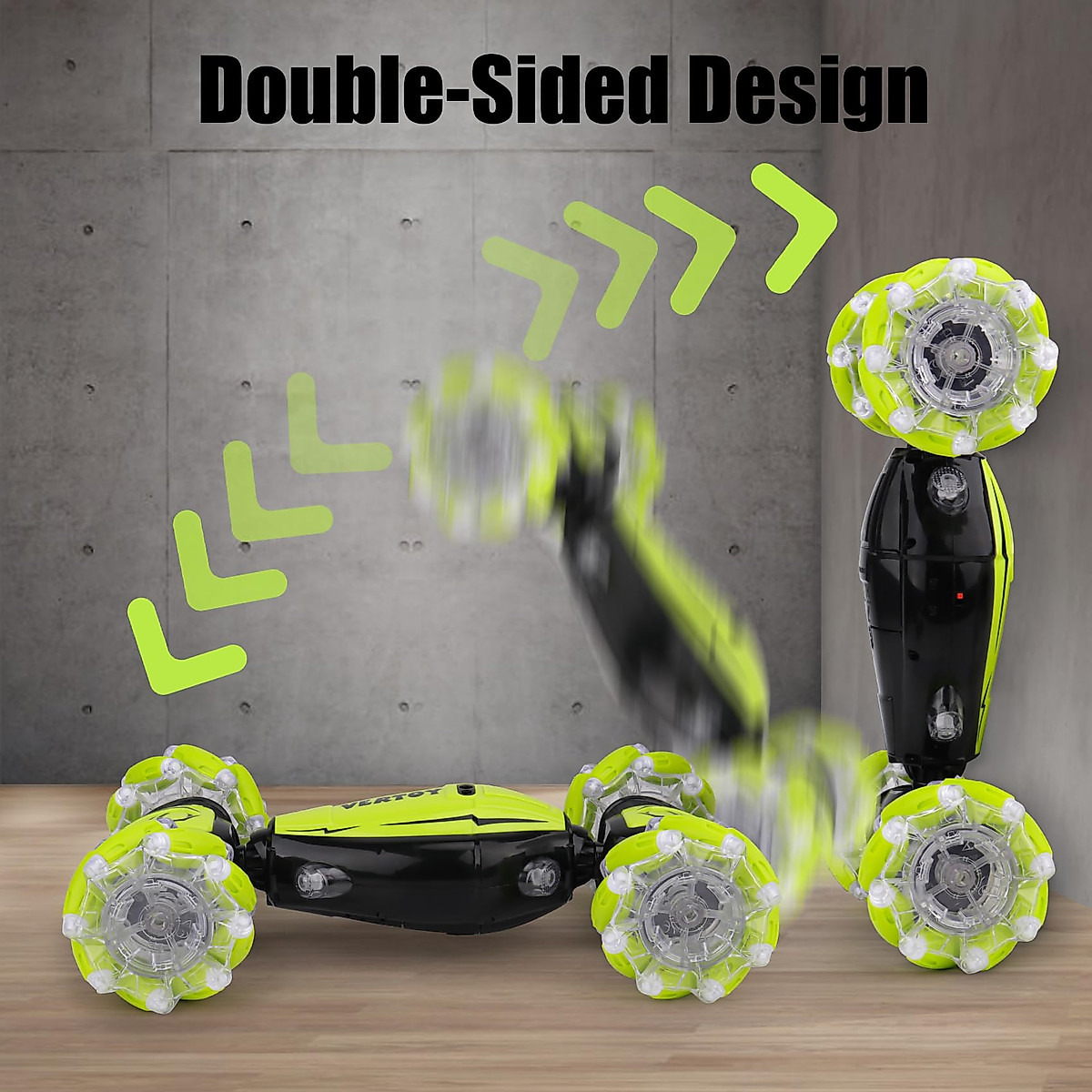 VERTOY Gesture Sensing Stunt RC Cars Toys for Boys - 4WD 2.4GHz Hand Controlled Remote Control Car with Light Music, Best Gifts Ideas for Kids Age 7 8 9 10 11 12 Year Old