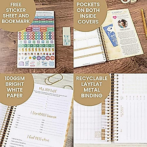 bloom daily planners 2023-2024 Academic Year Day Planner (July 2023 - July 2024) - 5.5” x 8.25” - Weekly/Monthly Agenda Organizer Book with Stickers & Bookmark - Cleerely Stated