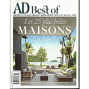 AD BEST OF ARCHITECTURAL DIGEST MAGAZINE, SPECIAL STYLE. NO. 03 ISSUE, 2015