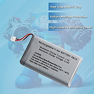 AWEDAS (2-Pack LIP1708 Replacement Battery Upgraded 2680 mAh for PS5 Controller LIP1708 Battery for Sony Playstation 5 PS5 CFI-1015A CFI-1015B CF1-1115A DualSense PS5 Controller Battery and Tool Kit