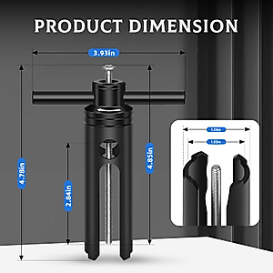 104421U Cartridge Removal Tool Replacement for Moen 1200,1222,1225, Spool Puller Tool Replacement for Moen Pressure Balance Tub/Shower Faucet Puller Tool, Posi-Temp Valve Series