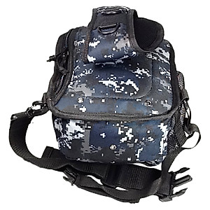 NexPak 12" 800cu. in. Tactical Sling Shoulder Hiking Backpack TL312 DMBK DIGITAL CAMOUFLAGE Navy Blue
