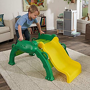 KidKraft Hop & Slide Frog Toddler Climber for Gross Motor Skills, Gift for Ages 1.5-3