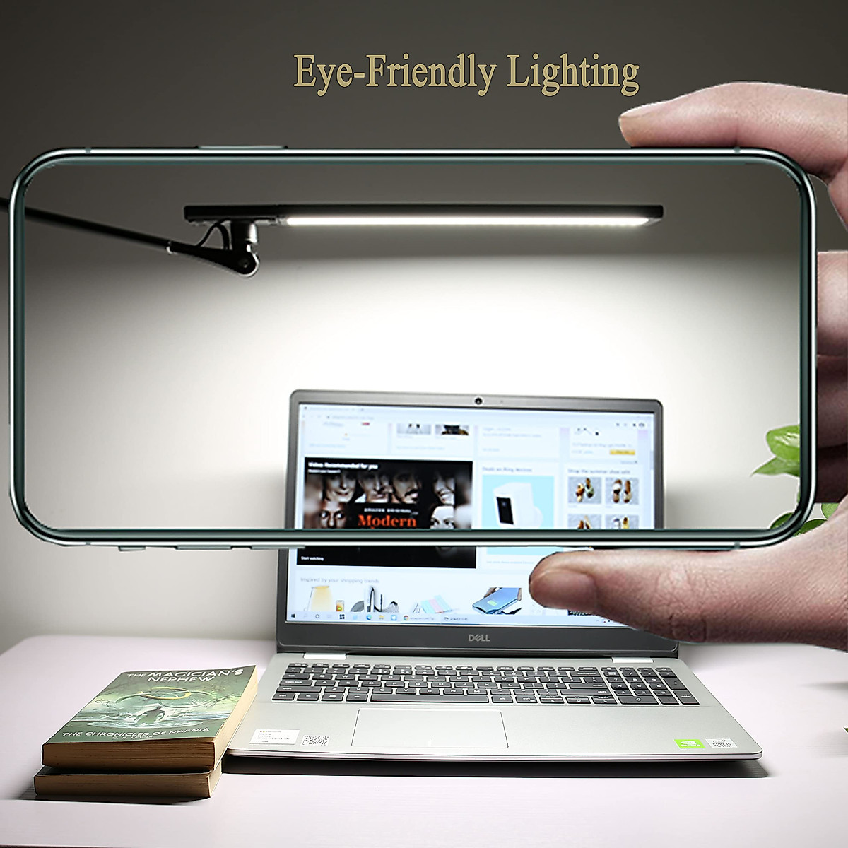 Tedgor LED Desk Lamp, Architect Task Lamp, 12W Eye-Caring Metal Swing Arm Dimmable Drafting Table Lamp with Clamp,Touch Control Desk Lamp, Study Reading Work Office Workbench