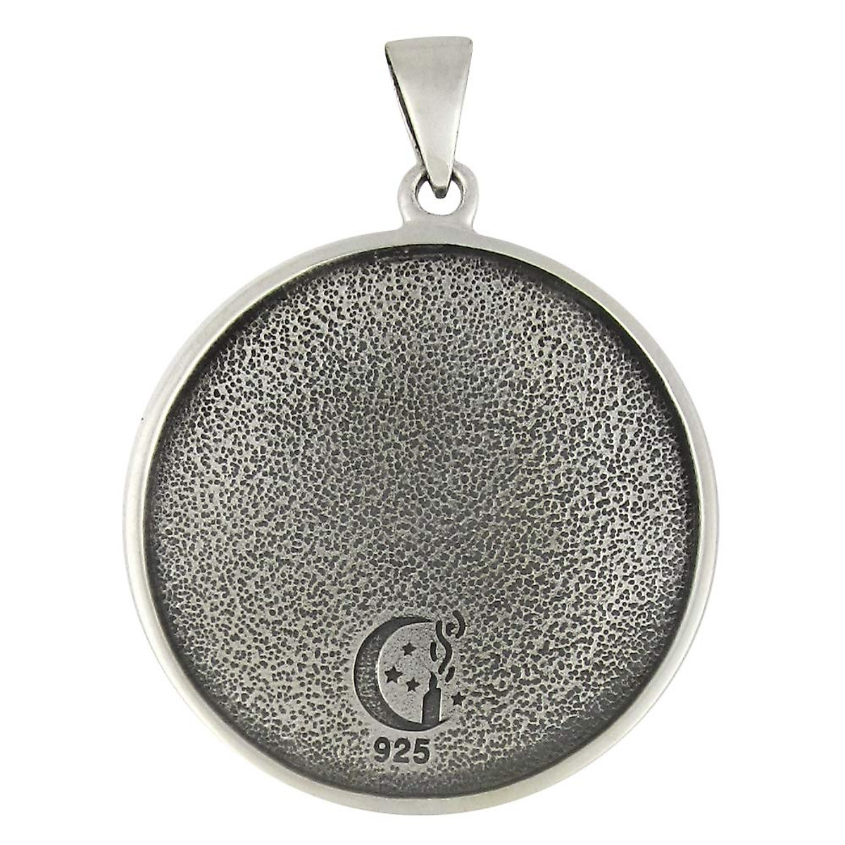 Sterling Silver Sixth Pentacle of the Moon Talisman for Rain