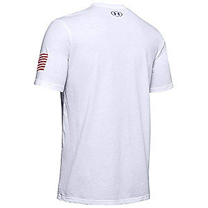 Under Armour Men's UA Freedom Logo T-Shirt SM White