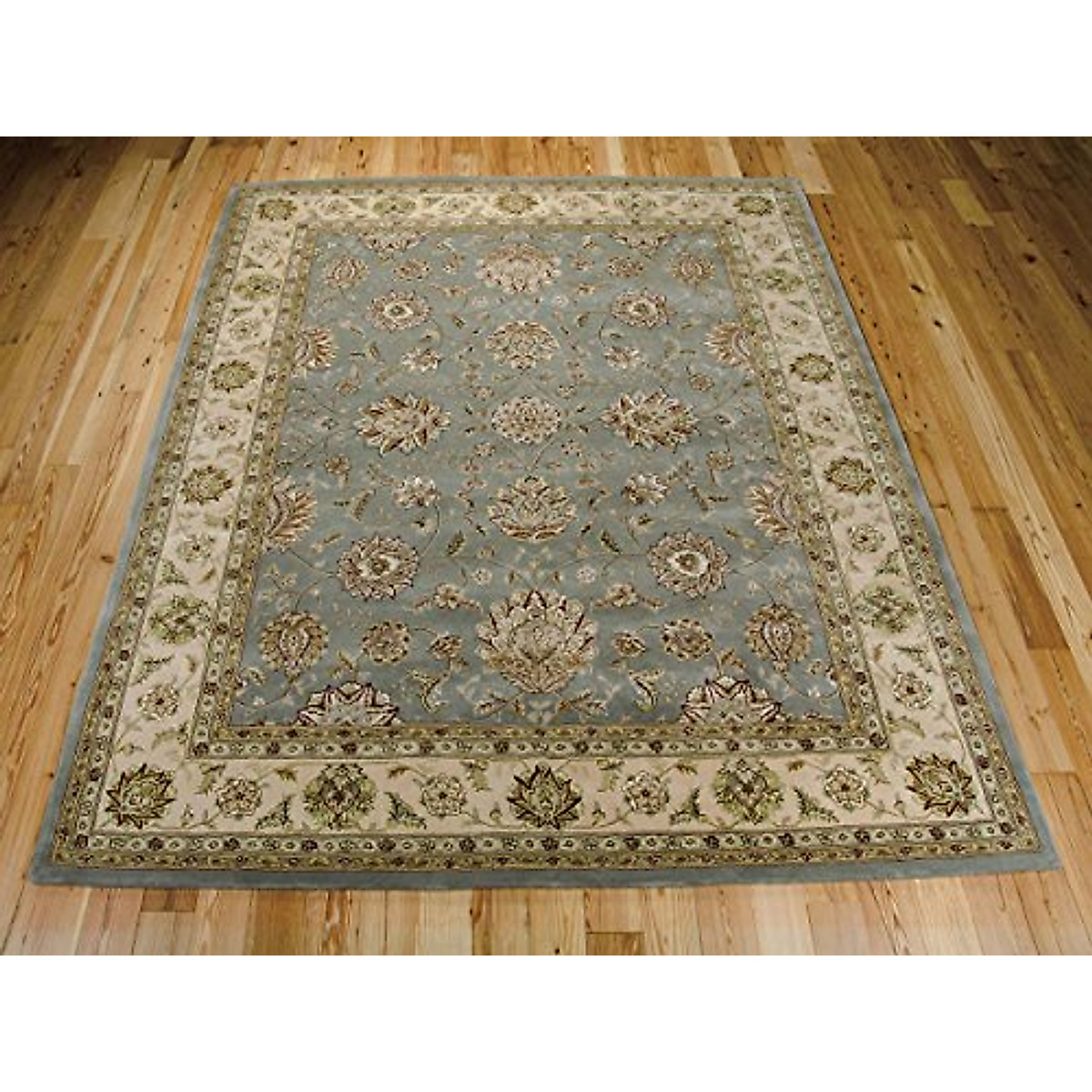 Nourison 2000 Persian Blue 2' x 3' Area-Rug, Easy-Cleaning, Non Shedding, Bed Room, Living Room, Dining Room, Kitchen (2x3)