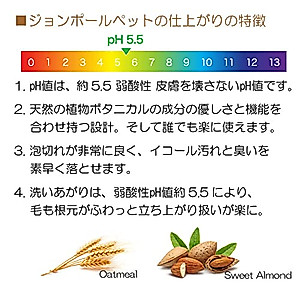 Oatmeal Shampoo - Grooming for Dogs and Cats, Soothe Sensitive Skin Formula with Aloe for Itchy Dryness for Pets, pH Balanced, Cruelty Free, Paraben Free, Made in USA