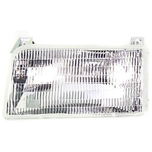 Evan Fischer Driver and Passenger Side Headlight Set of 2 Compatible with 1992-1996 Ford F-150, 1992-1996 F-250, 1992-1997 F-350 & 1992-1996 Bronco - FO2503114, FO2502118