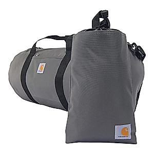 Carhartt Trade Series 2-in-1 Packable Duffel with Utility Pouch, Grey, Medium (21.5-Inch)