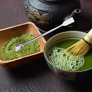 5pcs Lab Spoons Lab Spatula, Stainless Steel Lab Spatula Sampling Spoons Laboratory Scoops Lab Mixing Spatulas, Length 20CM