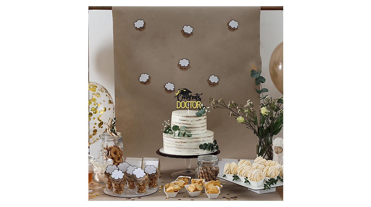 Congrats Doctor Cake Topper for 2024 Graduation Party - Celebrate ...