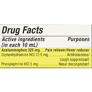 Mucinex Cold and Fever, Children's Multi-Symptom, Night Time Cold Liquid, Mixed Berry, 4oz, Reduces Fever, Controls Cough, Relieves Stuffy Nose, "Packaging May Vary"