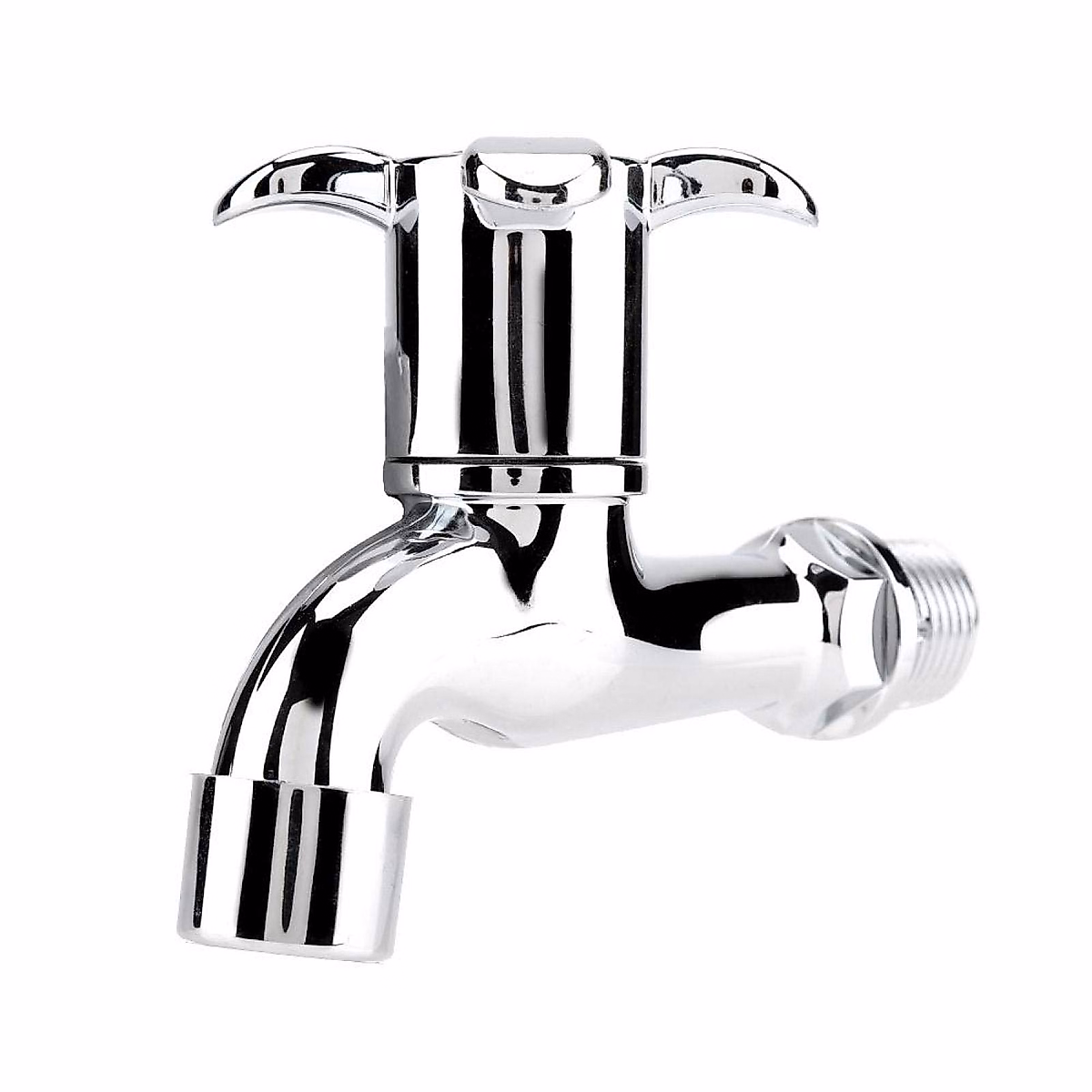 Washbasin Faucet Sink Faucet, Faucet with Single-Outlet and Handle,Suitable for Washing Machine Faucet, Kitchen Sink, Bathroom, Bathtub, Garden