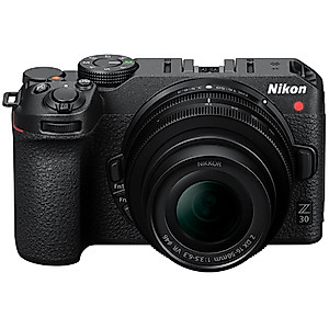 Nikon 1749Q Z 30 Mirrorless Camera w/NIKKOR Z DX 16-50mm f/3.5-6.3 VR Lens Kit (Renewed)
