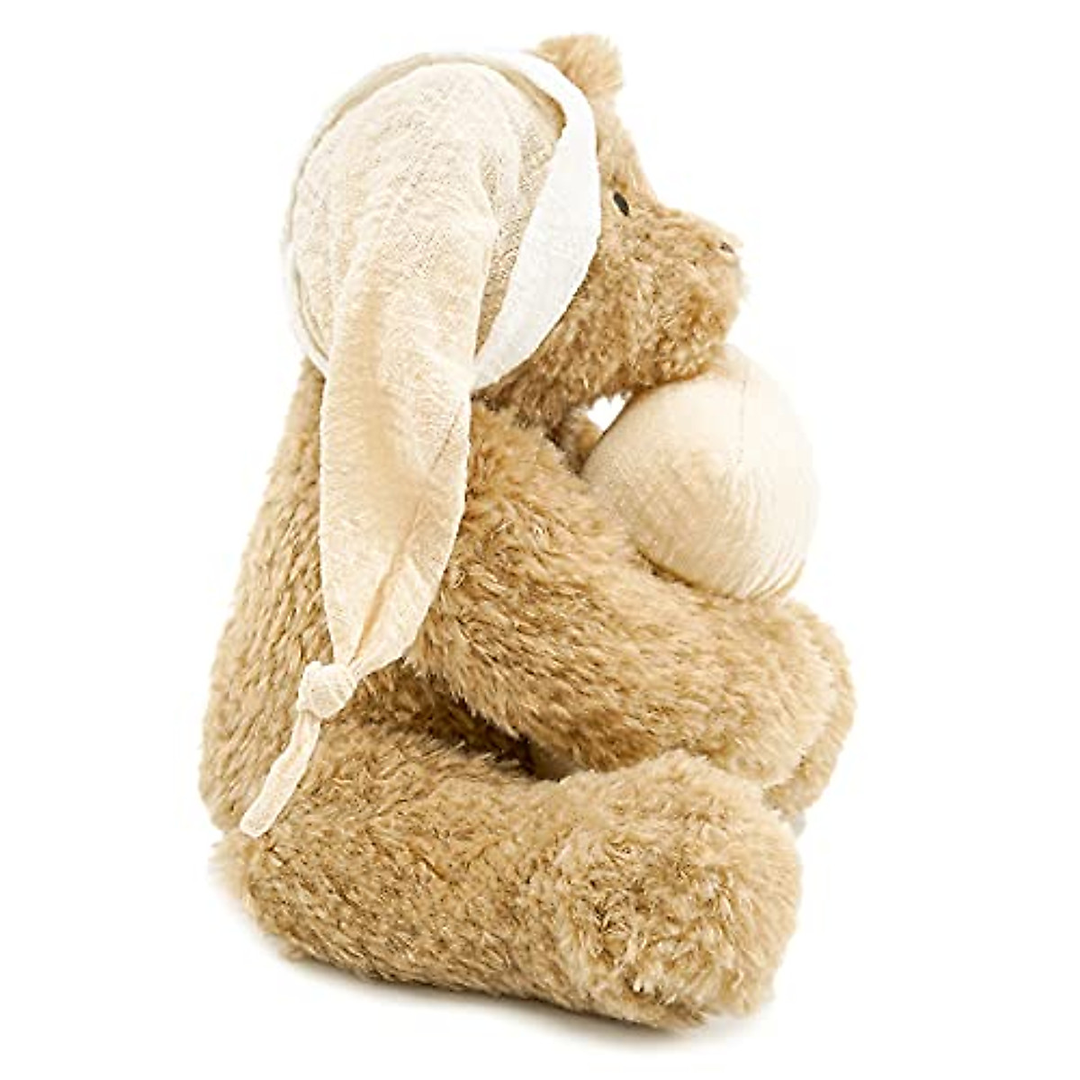 Nleio Teddy Bear Stuffed Animals, 11.7" Stuffed Bear Plush, Cute Stuffed Animal with Hat & Pillow, Small Teddy Bear for Kids Baby Girlfriend, Gifts for Valentine's Day/Birthday/Christmas