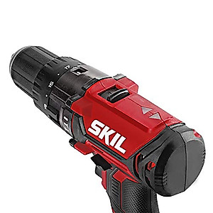 SKIL 20V 1/2 Inch Hammer Drill, Includes 2.0Ah PWRCore 20 Lithium Battery and Charger - HD527802