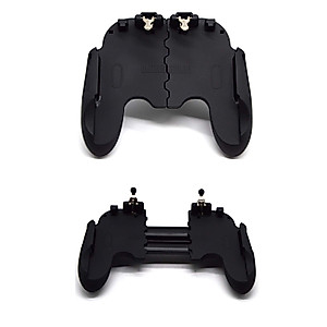 Ytuomzi Mobile Phone PUBG Game Controller L1R1 Shoot and Aim Trigger Joystick Ergonomic Gamepad for PUBG Mobile/Knives Out,Phone Gaming Controller for 4.7''- 7.0'' Android & iOS (H6)