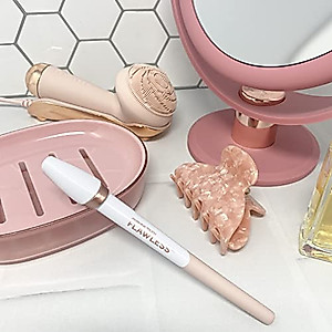 Finishing Touch Flawless Stray Hair Remover, Precise Micro-Blade Hair Removal Tool, Designed to Painlessly Cut Stray Hairs from Chin and Lips to Fingers and Toes, for All Skin Types