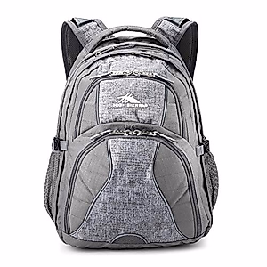 High Sierra Swerve Laptop Backpack, Slate/Woolly Weave, One Size