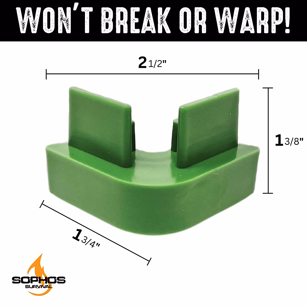 16 Pc Original Tray Stackers for Harvest Right Freeze Dryer Trays – Stacks 5 Trays – Green - Freeze Dryer Machine Accessories – Freeze Dried Food Storage - Made in USA