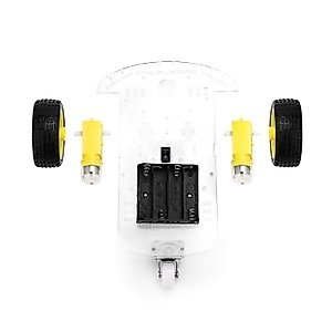 Emo Smart Robot Car Chassis Kit with Motors, Speed Encoder and Battery Box for DIY