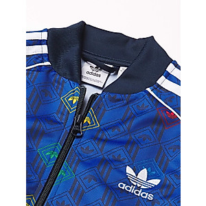 adidas Originals unisex-youth SST Top Royal Blue/College Navy Small