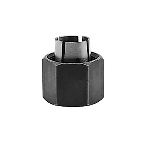 Homhelar 19693 1/2" Router Collet Replaces for Dewalt 326286-03 Bosch 2610906284 Hitachi 325-199, 323-421