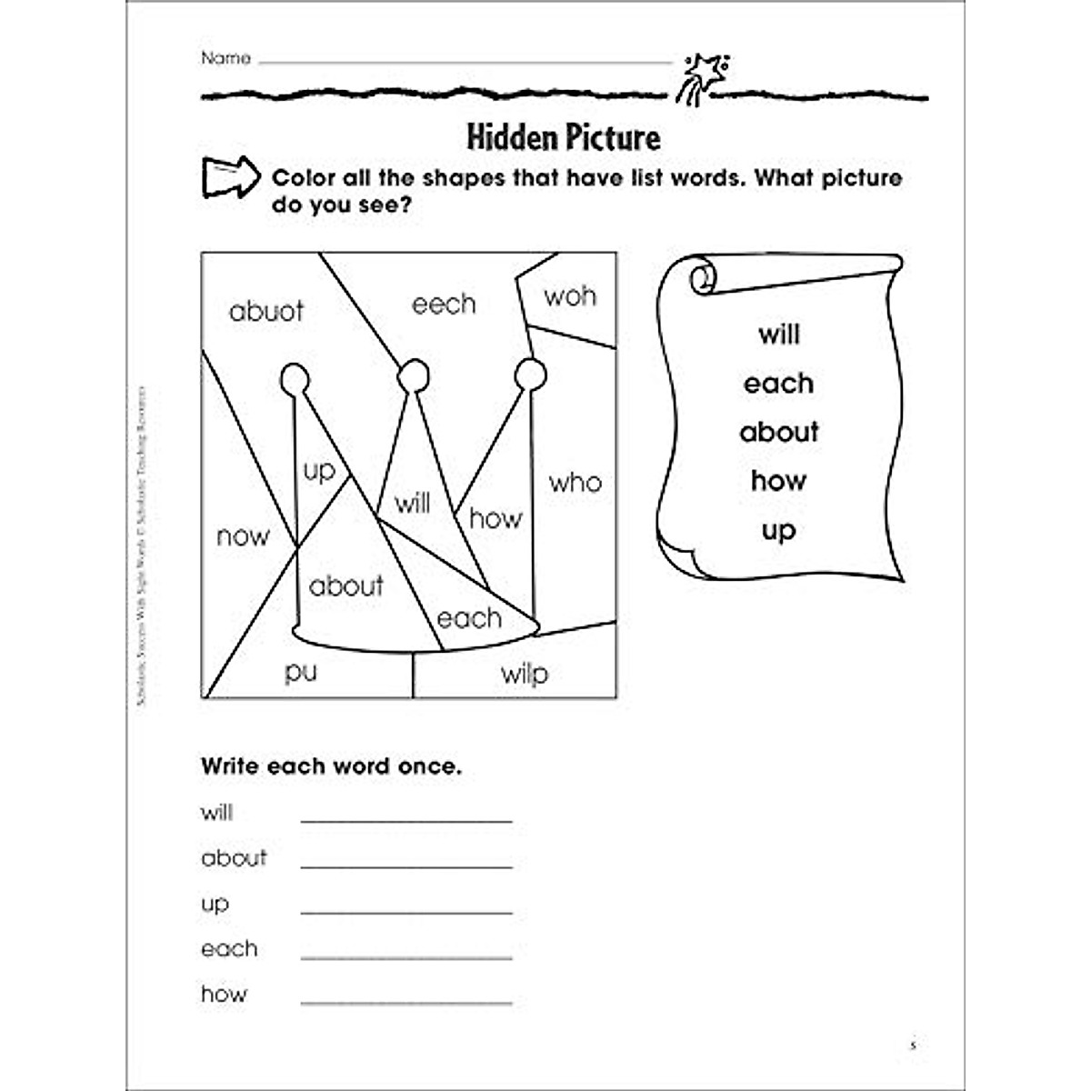 Scholastic Success with Sight Words