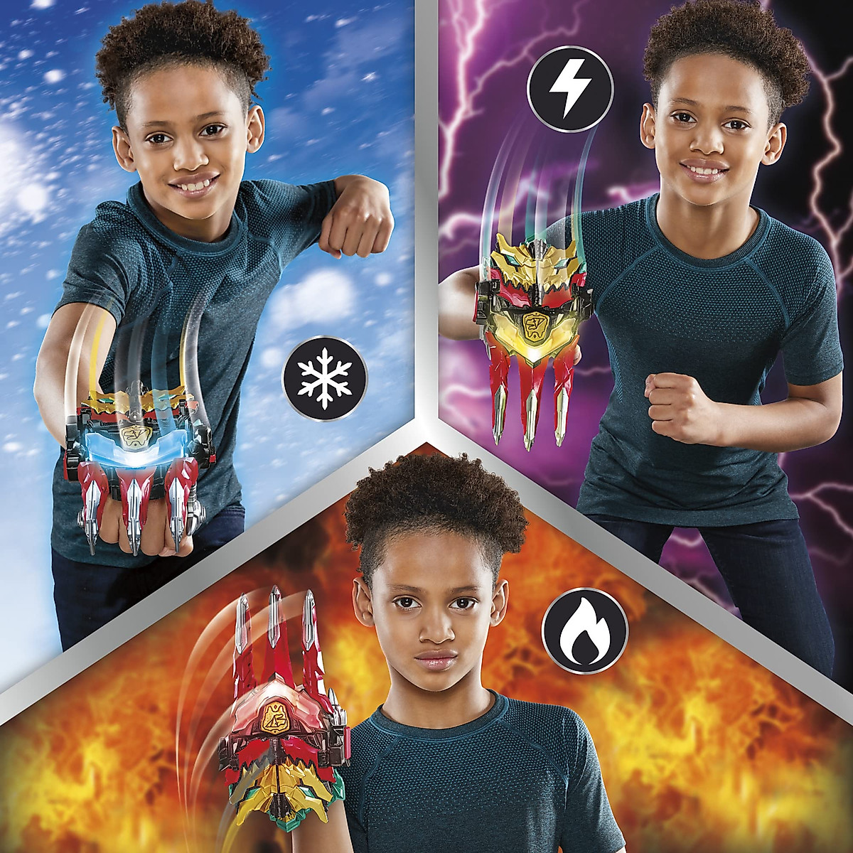 Power Rangers Dino Knight Morpher Toy with Lights, Sounds and Red Ranger Key - 5+ Years