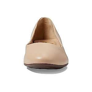 Marc Joseph New York Bedford ST Fashionable Sandals for Women – Anti-Slip Rubber Driver Sole – Round Toe Nude Napa 8 M