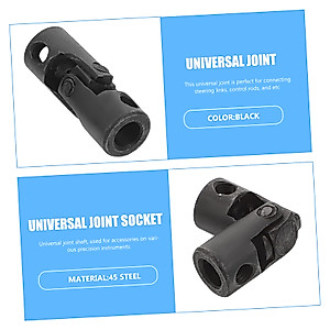 ibasenice Universal Joint Coupler Standard u Joint for Automotive and Rc Car Compact Size Lightweight Easy to Carry and Install