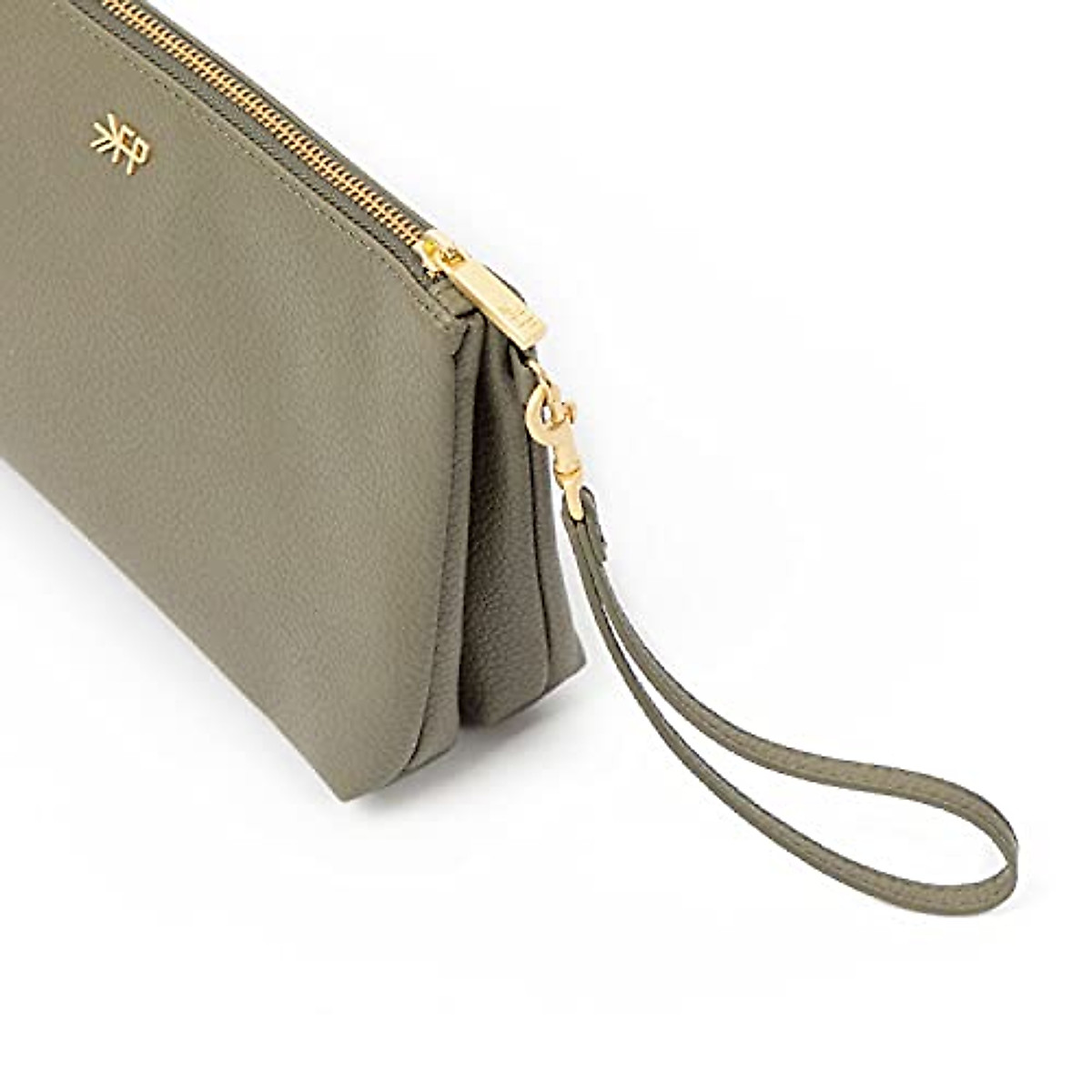 Freshly Picked Classic Zip Pouch, Sage Green