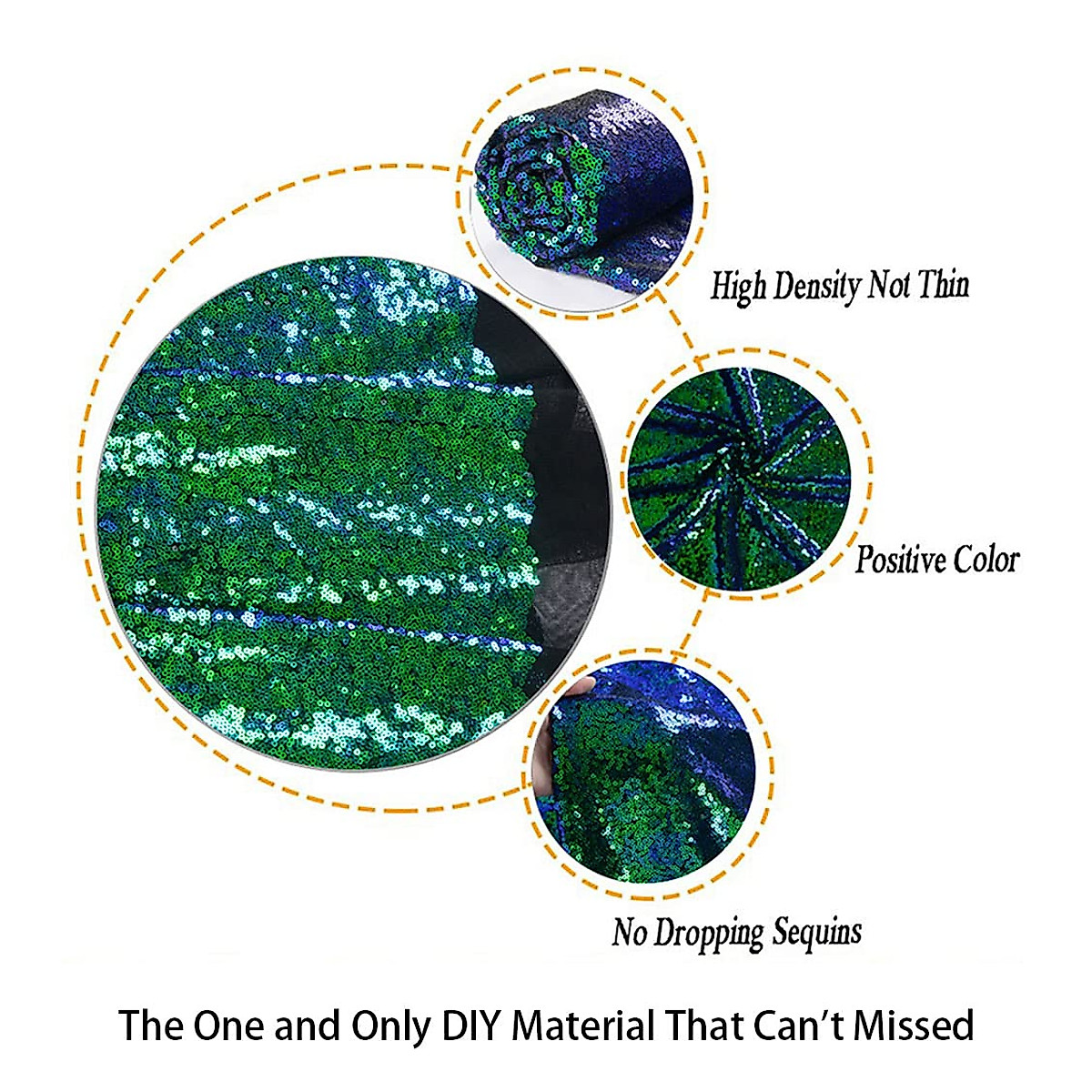 Ombre Peacock Mini Disk Sequin on Mesh Fabric Green Blue Ombre Sequins Fabric for Dress Mermaid Sequin on Mesh Fabric by The Yard Transparent Green Sequin Fabric for Sewing