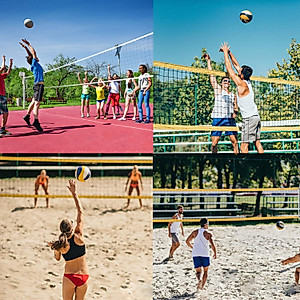 Forestfish Volleyball Net for Garden Backyard Beach Outdoor Sports,31 Feet x 3.2 Feet