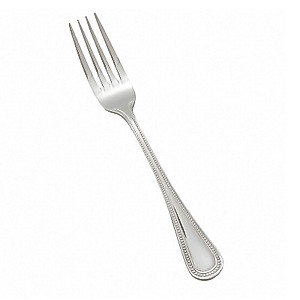 Winco Deluxe Pearl 12-Piece Table Fork Set, 18-8 Stainless Steel